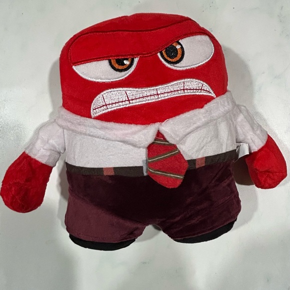 Toys | New Inside Out 2 Character Anger Soft Stuffed Plush Toy 78 ...